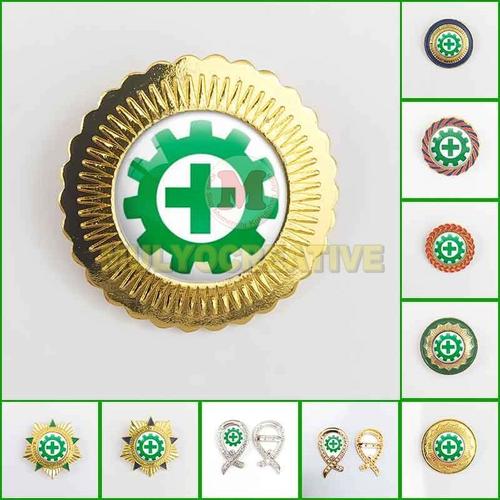 Jual Pin K3 Pin Bros Logo K3 Model Premium - Bintang Hijau, Peniti - Kab. Banyumas - MULYO ...