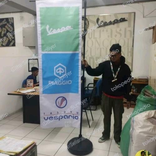 Jual Flag Banner Edge Flying Banner Avent Standing Bendera Umbul Umbul ...