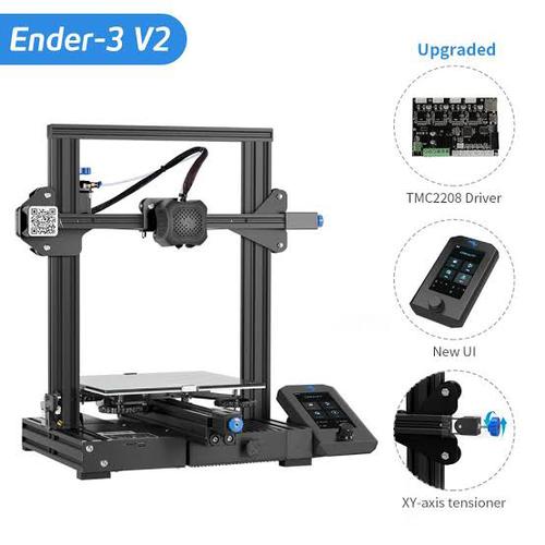 Jual 3D Printer Creality Ender 3 v2 Bonus Filament - Kota Depok ...