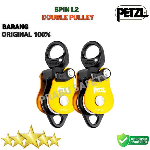 Jual Petzl Spin L2 Double Pulley With Swivel P001CA00 - Berkualitas 100 ...
