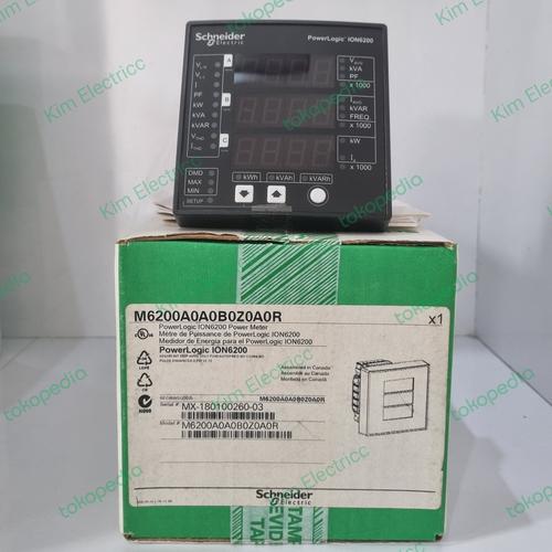 Jual SCHNEIDER POWERLOGIC ION6200 POWER METER ION6200 M6200A0A0B0Z0A0R ...