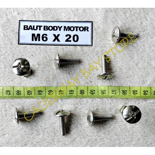 Jual Baut BODY MOTOR M6 X 20 - Kab. Sidoarjo - CAUSEWAY BAY STORE ...