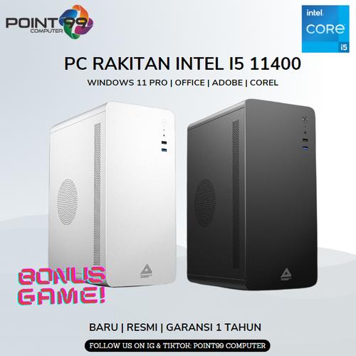 Jual PC Rakitan Intel Core i5 11400 gen 11 | ssd | hdd | ram 8gb - 11400F+GT610, 8GB - Kota ...