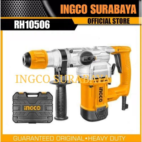 Jual INGCO RH10506 DEMOLITION ROTARY HAMMER 26MM 3 MODE BOR PAHAT 4,5J ...