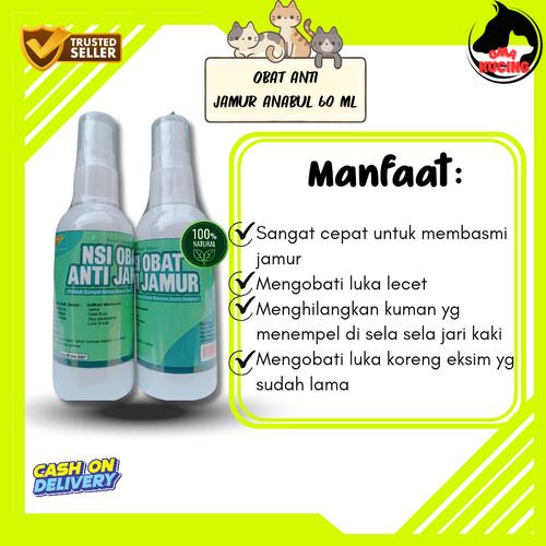 Jual NSI Obat Anti Jamur Untuk Hewan Kucing, Anjing dan Kelinci Spray 60 Ml - Kab. Gresik ...