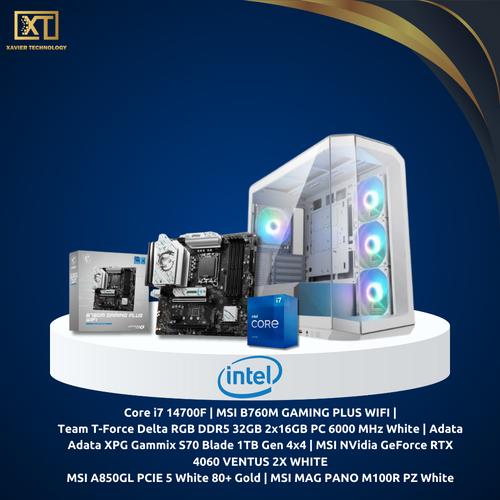 Jual PC Gaming Intel Core i7 14700F With RTX 4060/ PC gaming white edition - Kota Bandung ...