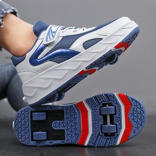 Promo Sepatu Roller Skate Fashion Anak Kasual Olahraga 4 Roda Sepatu ...
