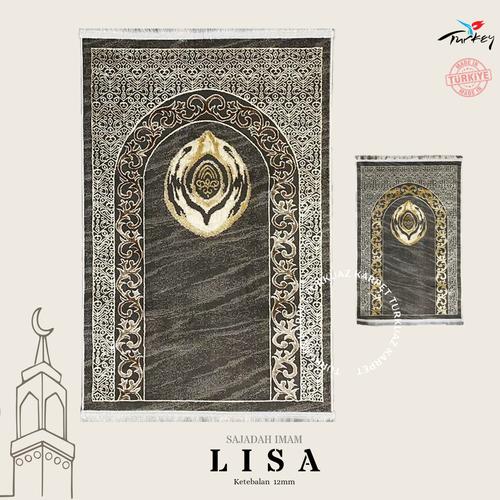 Jual Sajadah Imam Turki Premium Lisa 80 x 120 Motif Kiswah Hajar Aswad ...