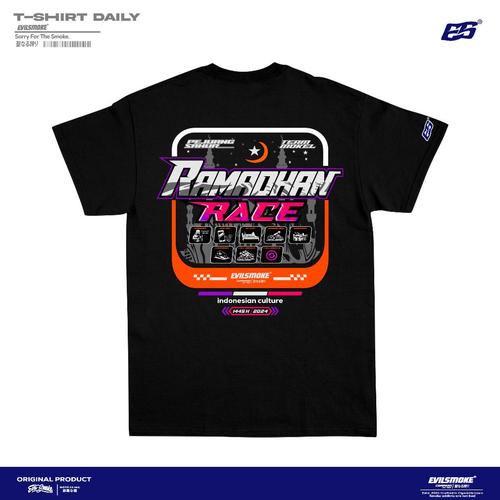Jual Kaos Baju Ramadhan Race Terbaru 2024 VOL 1 Tshirt Evilsmoke Motor ...