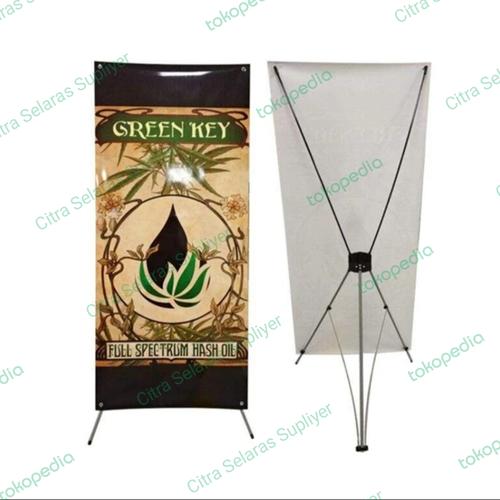Jual Rangka Tiang Y Banner 60x160 Display Promosi Iklan Stand Banner ...