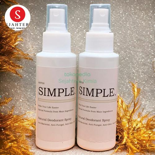 Jual tawas spray deodorant/Natural Deodorant 100ml - Kota Bekasi ...