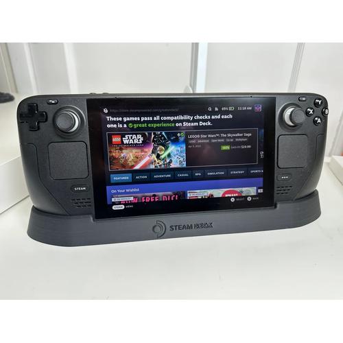 Jual Steamdeck display stand steam deck dock cradle - Hitam - Kab ...