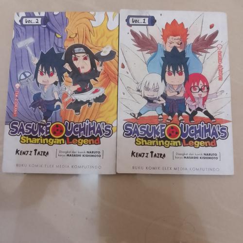 Jual komik Sasuke uchiha,sharingan legend no 1 & 2 - Kab. Bogor ...
