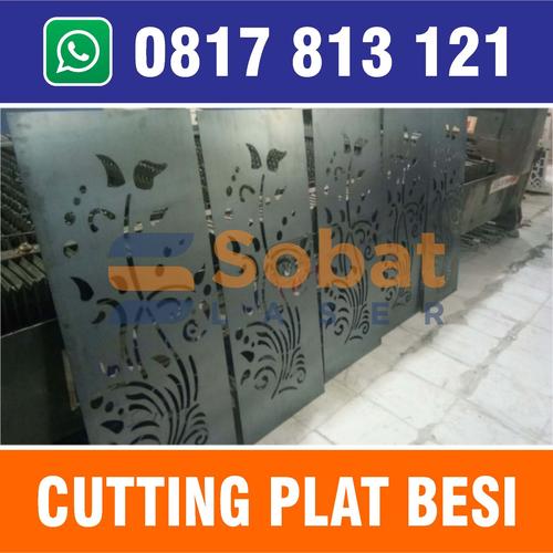 Jual Jasa Laser Cutting Plat Besi Motif Bunga | Krawangan | Bebas ...