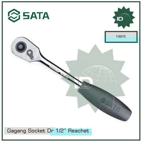 Jual GAGANG SOK 13972 1/2" DR.QUICK-RELEASE RATCHET (TEAR DROP) SATATOOLS - Jakarta Barat - SATA ...