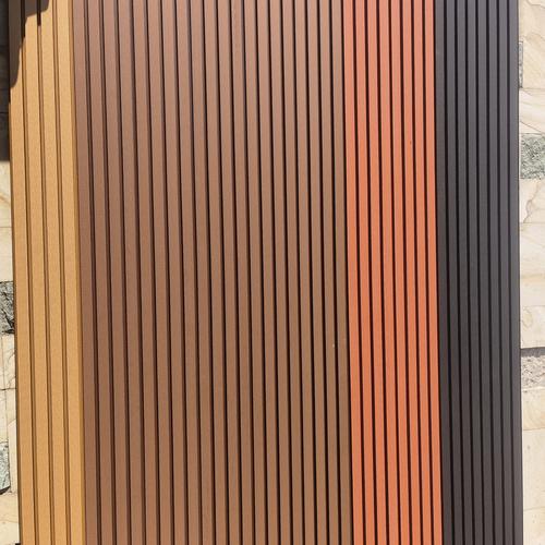 Jual Wallpanel Outdoor Pvc panel dinding luar - merah bata, Wpc outdor ...