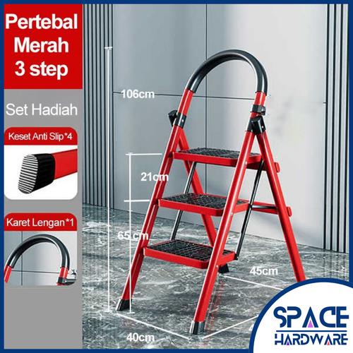 Jual Tangga Lipat Aluminium Multifungsi Tangga Step Rumah Portabel ...