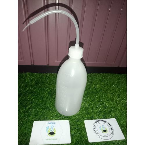 Jual Washing bottle, botol semprot aquades, botol cuci Laboratorium 500 ...