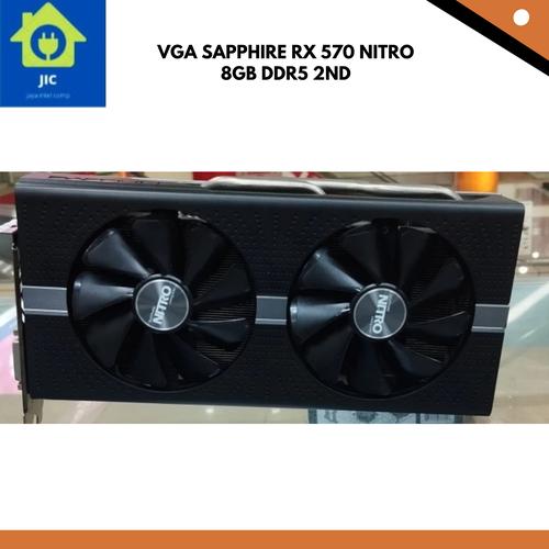 Jual VGA SAPPHIRE RX 570 NITRO 8GB DDR5 2ND - Jakarta Pusat - Jaya ...
