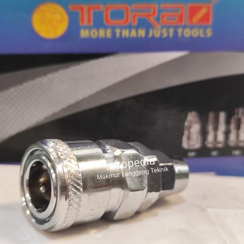 Jual Quick Coupler SP20 Tora Kopler SP 20 Sambungan Selang Kompresor ...