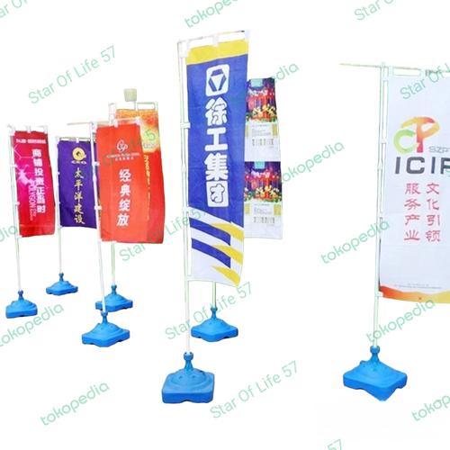 Jual Flag Banner Edge Avent Flying Banner Standing Bendera Umbul Umbul ...