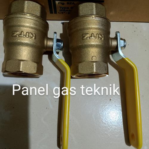 Jual Ball Valve kitz kuning 3/4" 600wog Made in japang - Jakarta Barat - Panel Gas teknik ...