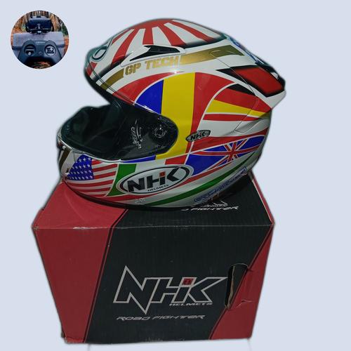 Jual Helm Full Face NHK GP Tech Seri ABS Motif Flag - Kota Bandung ...