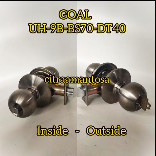 Jual Kunci pintu GOAL Door Lock UH 9B BS 70 DT 40 Stainless Steel ...