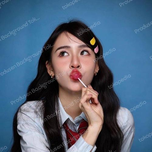 Jual Kain Background Abstrak Biru Langit Year Book Buku Kelulusan Sekolah13 15x2m Kab