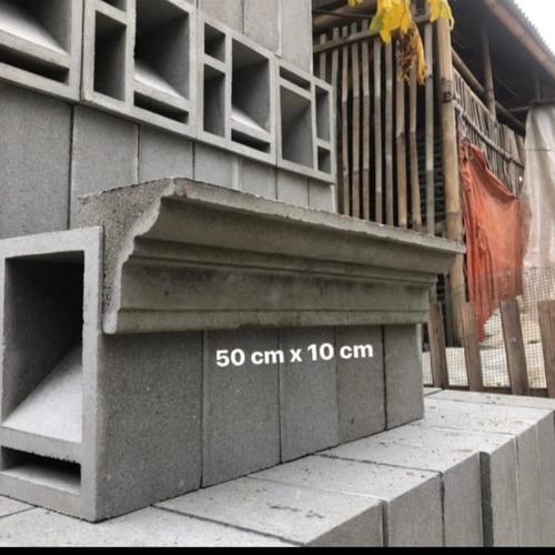 Jual list beton profil list beton pagar pilar - polos - Kab. Tangerang ...