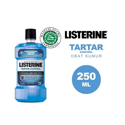 Jual Listerine Antiseptic Mouthwash 250ml-tartar control - Kota ...