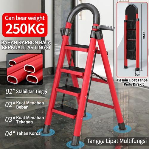 Jual Tangga Lipat Aluminium Multifungsi Tangga Step Rumah Portabel ...