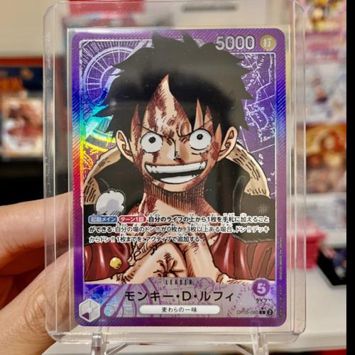 Jual Monkey D. Luffy Parallel Leader OP05-060L - One Piece Card Game ...