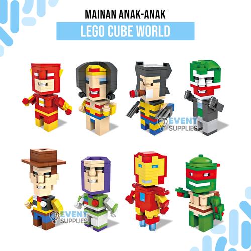 Jual Lego Cartoon Star Karakter Action Figure Nano Block World Series ...