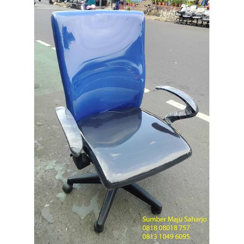 Jual Kursi Kantor Kerja Manager Staf Staff Direksi Rapat Minimalis BIRU ...