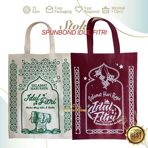 Jual Tas Spunbond Goodiebag Idul Fitri Tas Kain Lebaran Tas Hampers Parcel - Jakarta Pusat ...