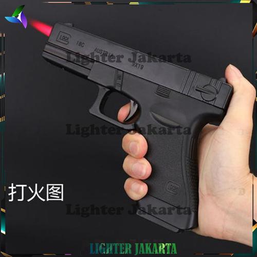 Jual Korek Api Bara Gas Pistol Glok 18 - Jakarta Timur - Lighter ...