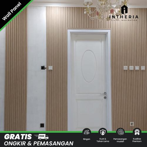 Jual Wall Panel BALIAN Tipe A Rectangle Triple Low Bar -Natural Beech ...