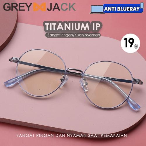 Jual Grey Jack Kacamata Antiradiasi Blueray Bahan Titanium Ringan 77041 ...