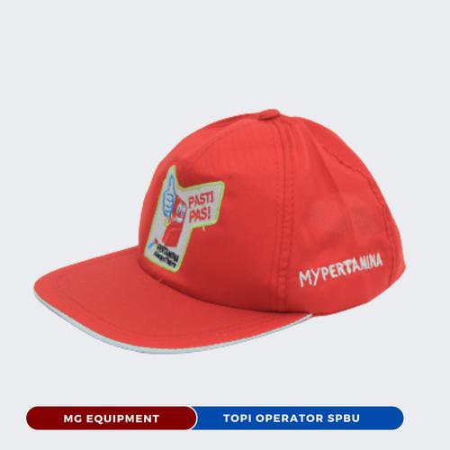 Jual NEW Topi Staf SPBU Pertamina |Topi Operator Dan Pengawas My ...