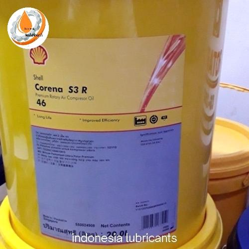 Jual Shell Corena S3 R 46 ISI VG 46 oil kompresor udara pail 20liter ...