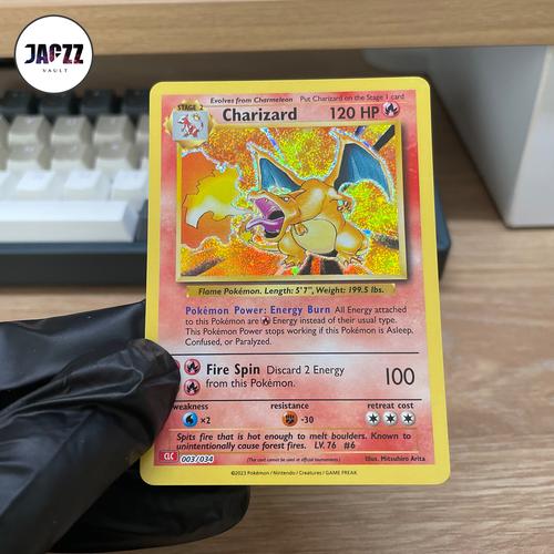 Jual Kartu Pokemon TCG Classic Collection Charizard Holo R 003/034 ...