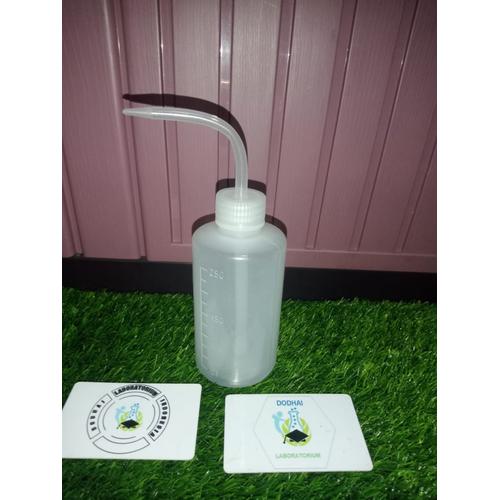 Jual Washing bottle, botol semprot aquades, botol cuci Lab 250 ml ...
