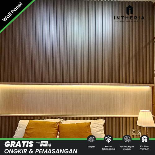Jual Wall Panel BALIAN Tipe E Fluted Rectangle Triple Bar - Timberwolf ...