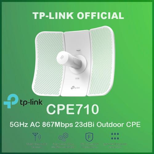 Promo TP-LINK CPE710 5GHz AC 867Mbps 23dBi Outdoor TPLINK CPE 710 Cicil ...