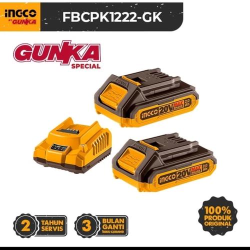 Jual INGCO FBCPK1222-GK P20S PAKET BUNDLING PRODUCT BATERAI FAST ...