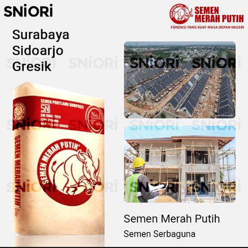 Jual Semen Merah Putih 40kg Surabaya Sidoarjo Gresik - 200sak - Kota ...