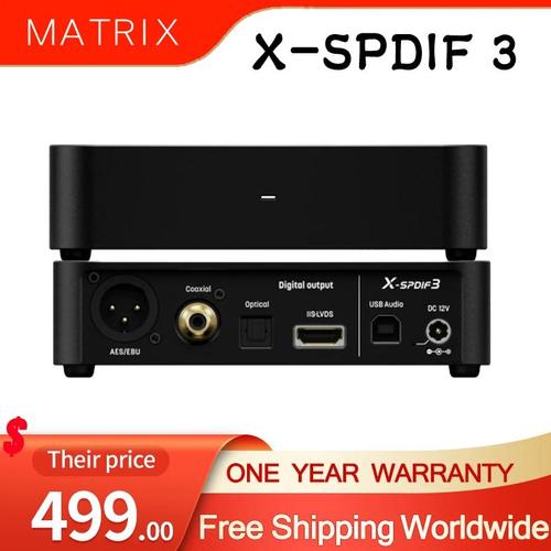 Jual Top Matrix X-SPDIF 3 USB Digital Audio Interface IIS-LVDS/Coaxial ...