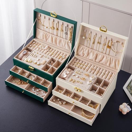 Jual Kotak Box Perhiasan | Jewelry box Mewah Tempat Simpan Cin Cin ...