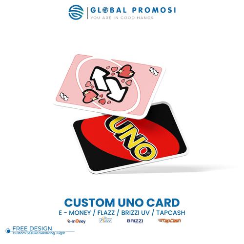 Jual Emoney eToll Mandiri Custom Cetak UV Print Kartu Uno - Tapcash ...